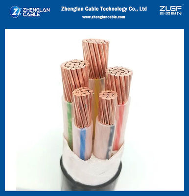 5Core CU Xlpe Bakır Alçak Gerilim Güç Kabloları Zırhlı Elektrik Yeraltı ...